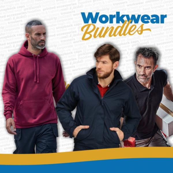 One Man Bundle: Workwear Essentials + Free Logo & Delivery
