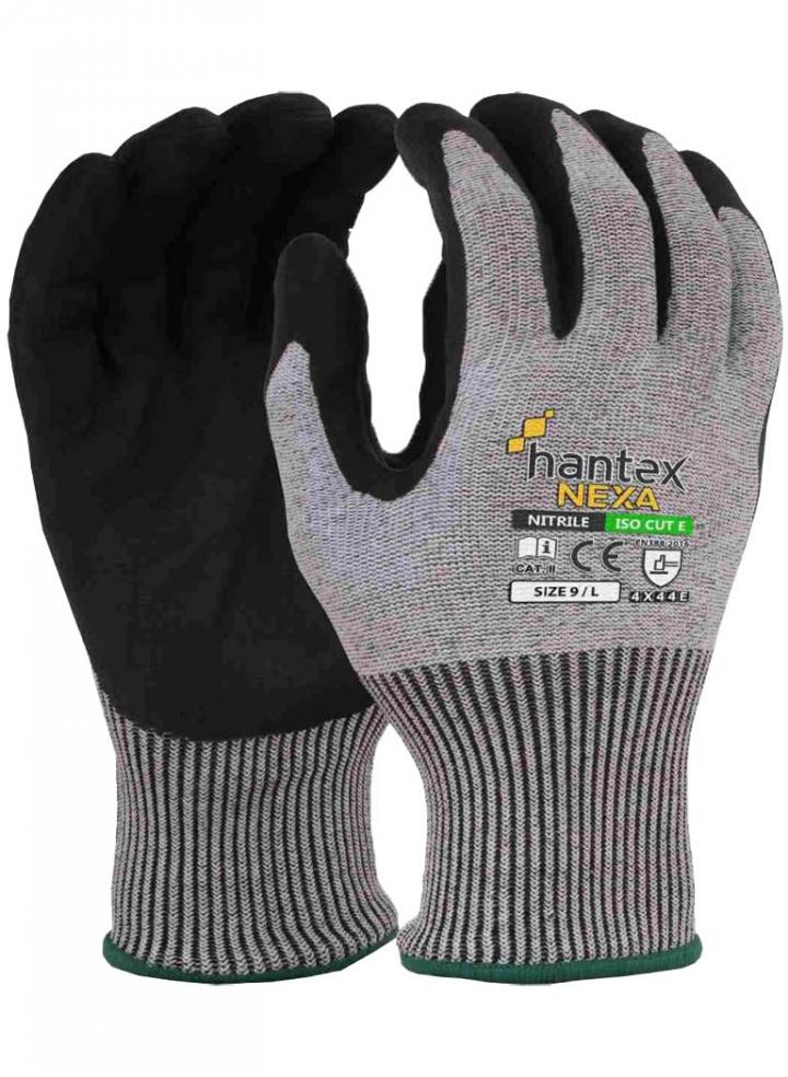 Hantex® Nexa - ISO Cut E Gloves with Nitrile Foam - Customised Clothing ...