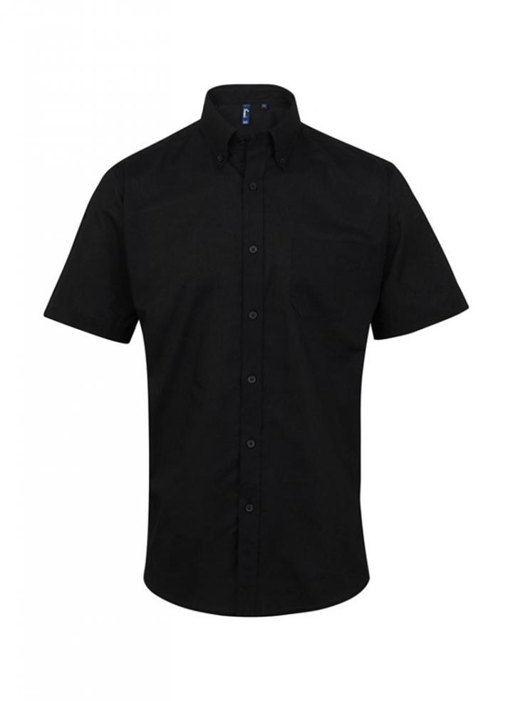 Premier PR236 - Signature Oxford Short Sleeve Shirt - Customised ...