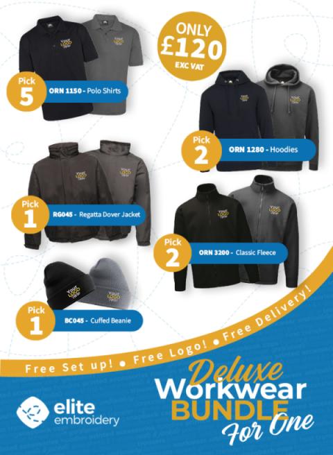Workwear Bundles - Customised Clothing, Specialists in Branded Workwear ...